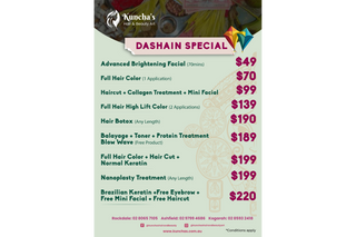 Salon Specials - Kuncha's Hair and Beauty Salon | Exclusive Offers ...